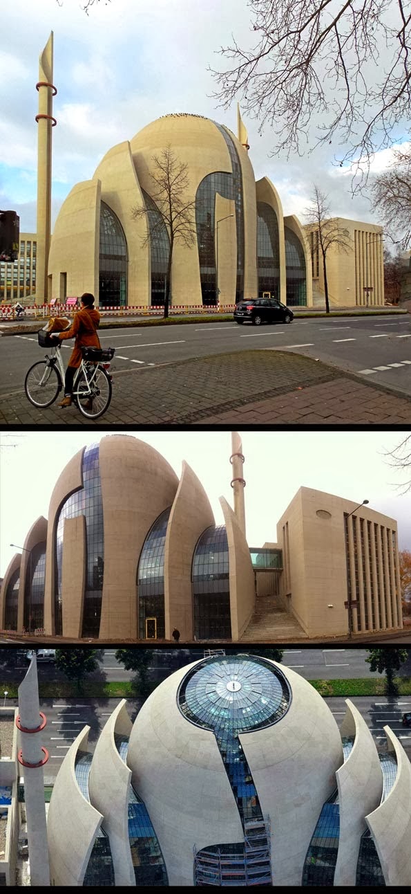 Open Minda: Keindahan Masjid Terbesar Di JERMAN