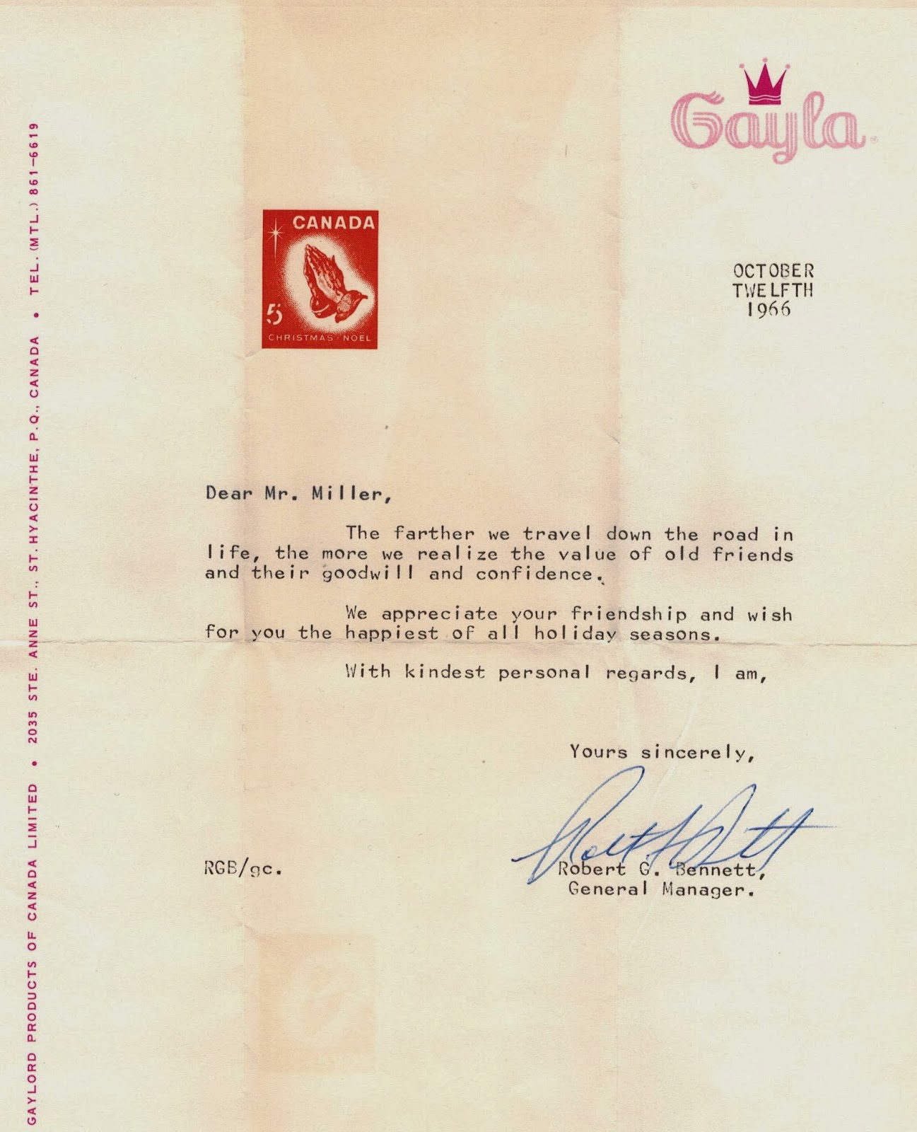 Postal History Corner: Gaylord Products First Day Covers