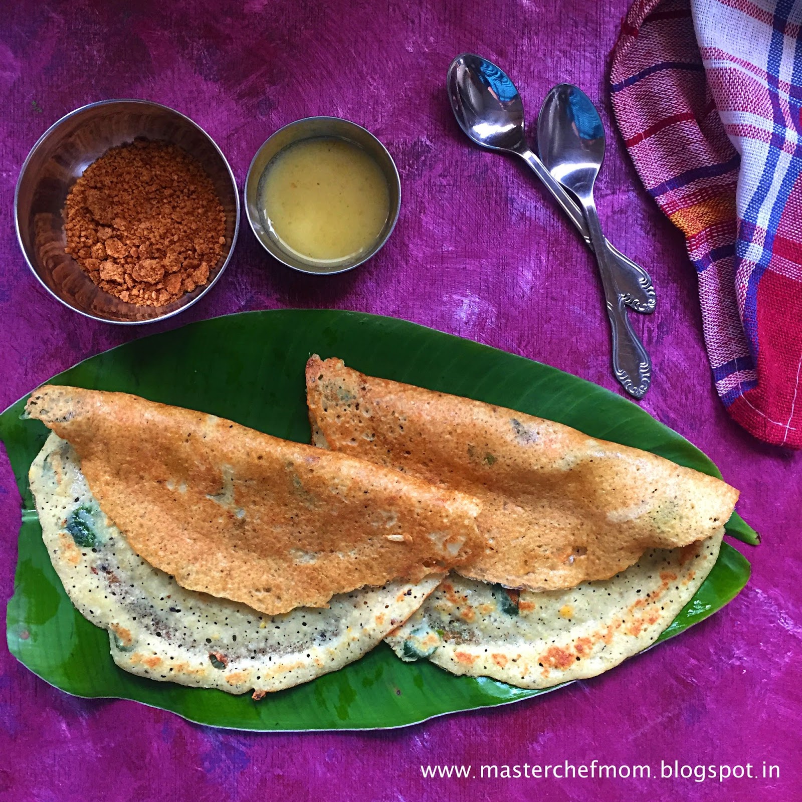 MASTERCHEFMOM: Milagu Adai | Pepper Adai |Instant Dal Dosai | Vegan and ...