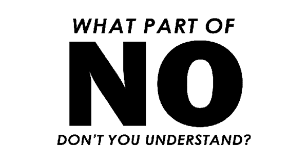 What Part Of No Don't You Understand | Symbols & Emoticons