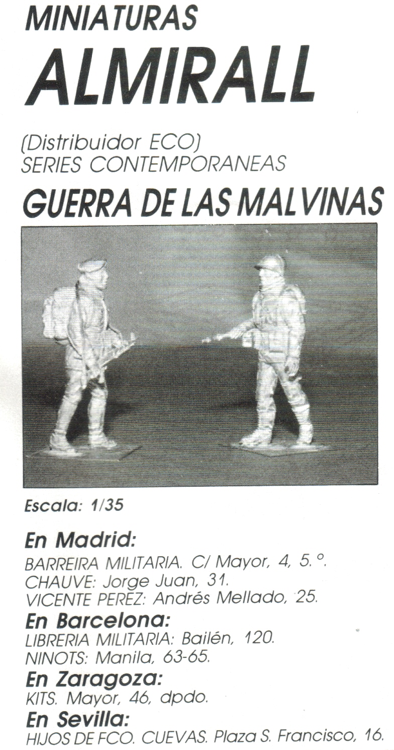 Vintage lead Toy and Model Soldiers: EKO Series Contemporáneas