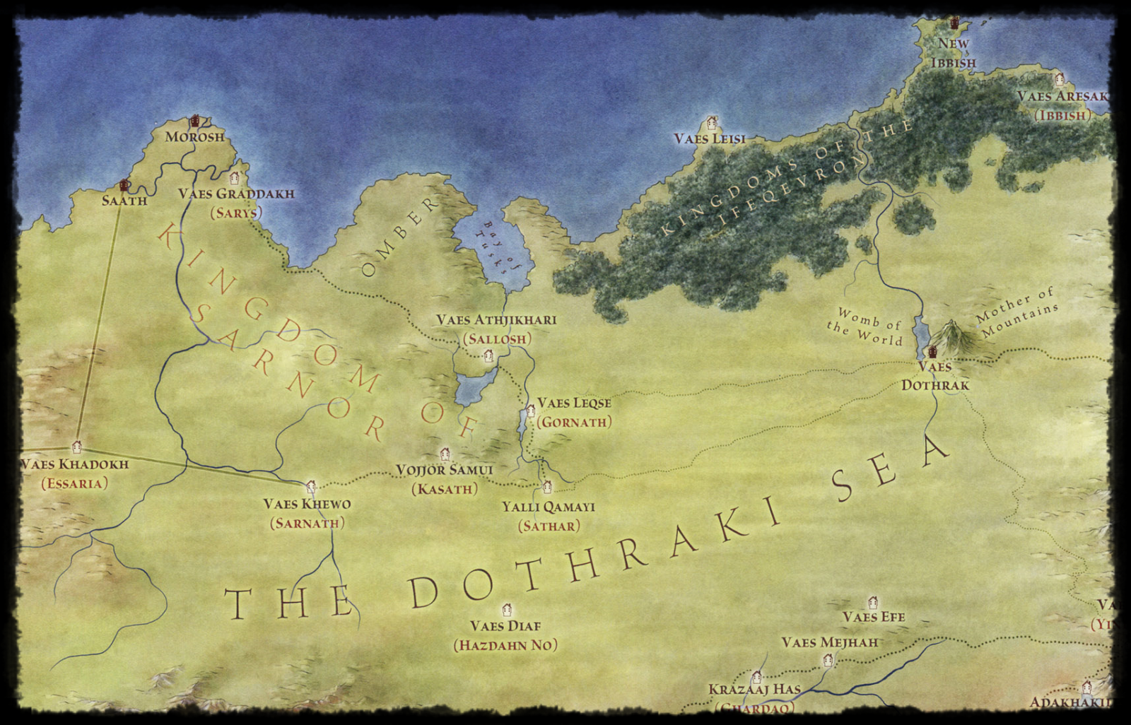 Canción de Hielo y Fuego- El Blog de Poniente: EL MAR DOTHRAKI Y SU PUEBLO