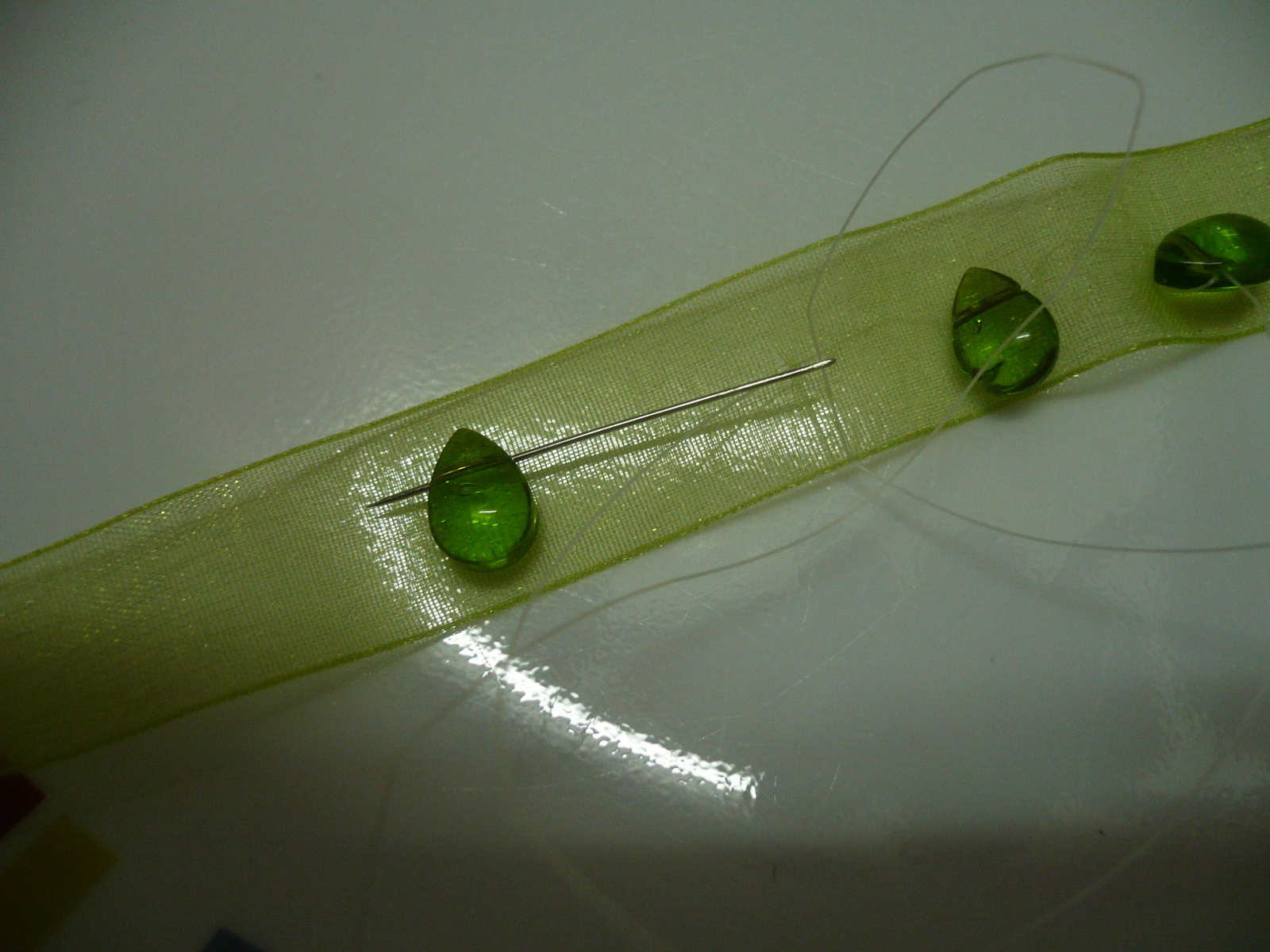 What the above step will do is to get your ribbon to bunch up between ...