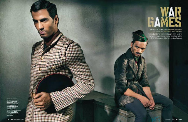 GQ Índia - Janeiro 2012 | Brazil Male Models