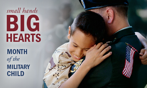 Mitchell School Counseling: April is Month of the Military Child