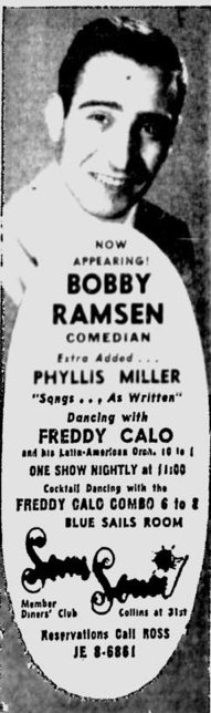 Classic Television Showbiz: An Interview with Bobby Ramsen - Part Four