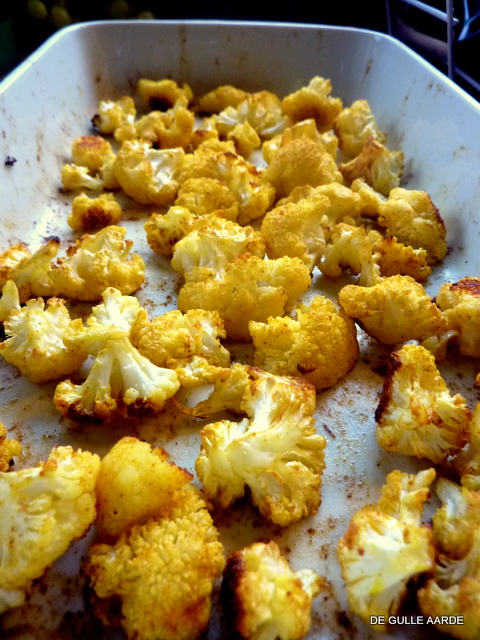 DE GULLE AARDE: bloemkool snack