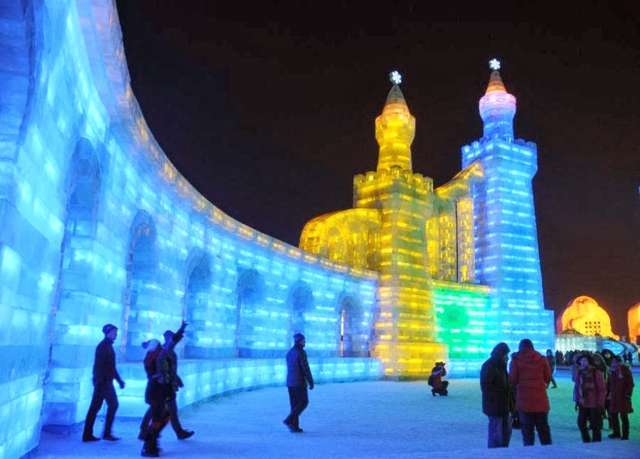 Sculture di ghiaccio e Neve ad Harbin | Tutt'Art@ | Pittura * Scultura ...