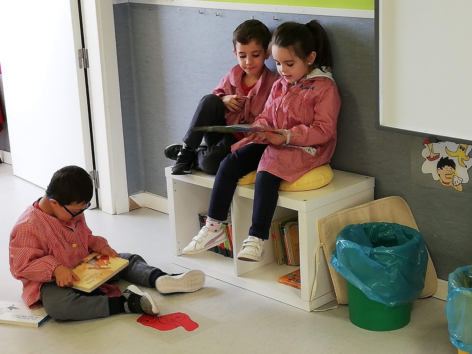 Bombones de Infantil: Juego libre por rincones.