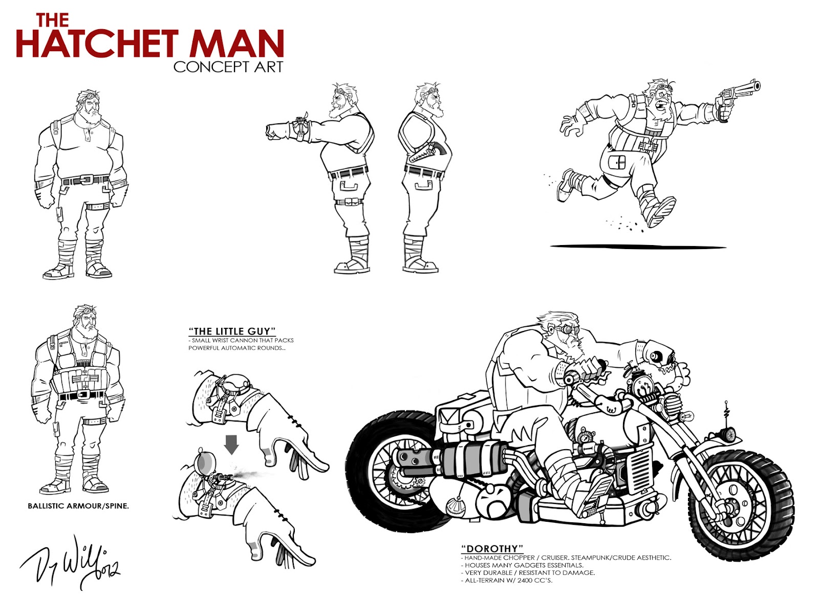 The Hatchet Man - Concept Art