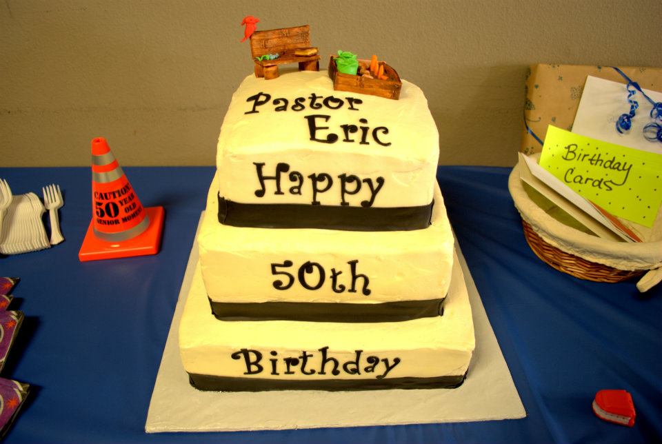 I Dream of Cake: Pastor Eric's Birthday Cake