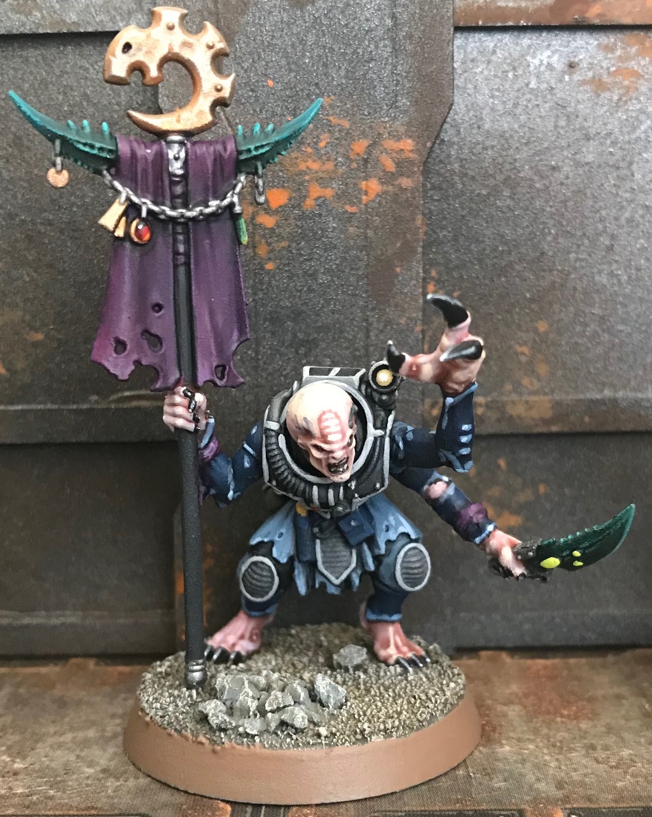 Wargaming with Barks: Genestealer Cult Acolyte Hybrids