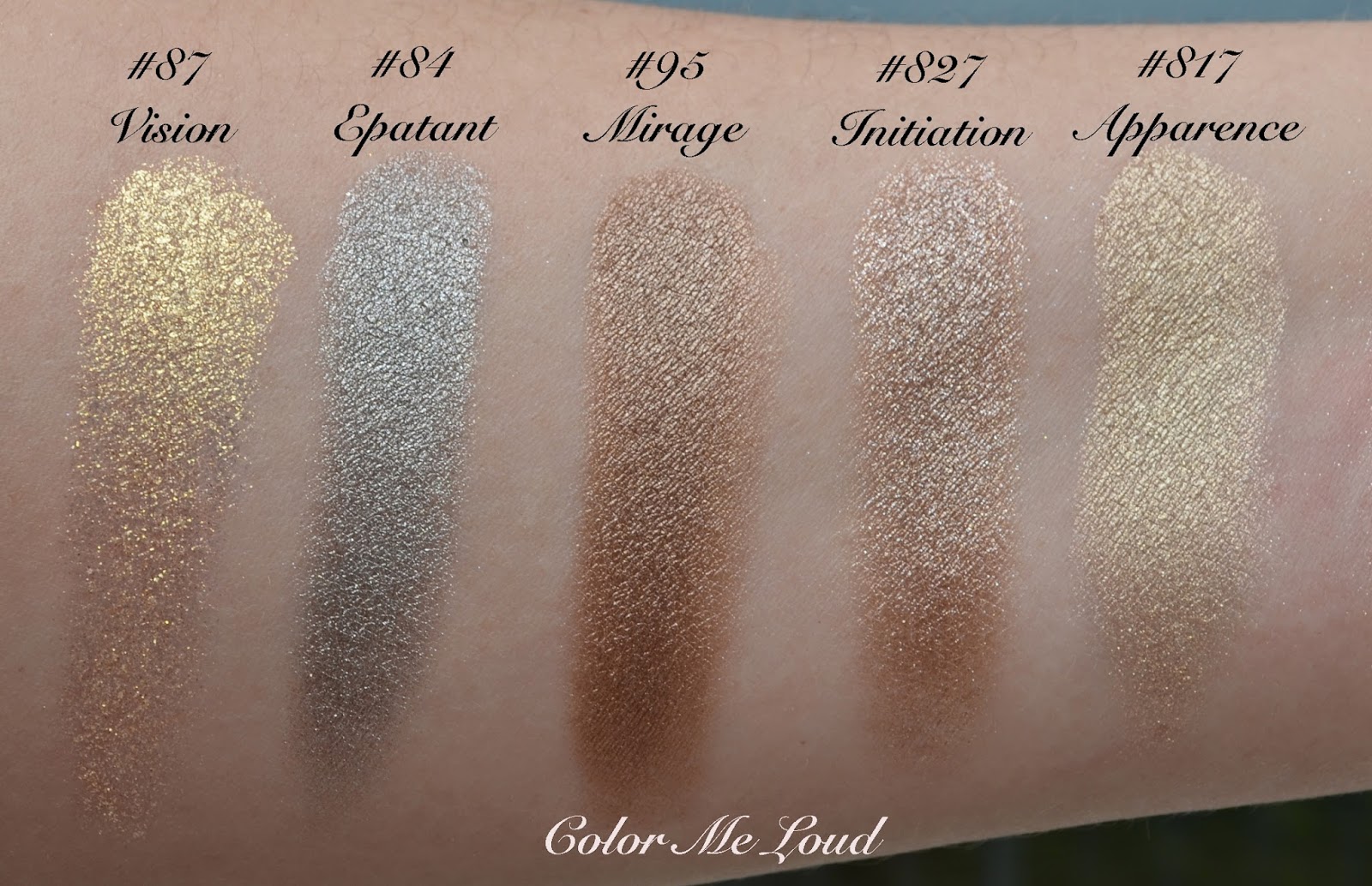 Chanel's Summer Eyes, Illusion d'Ombre #95 Mirage, #96 Utopia and #97 ...