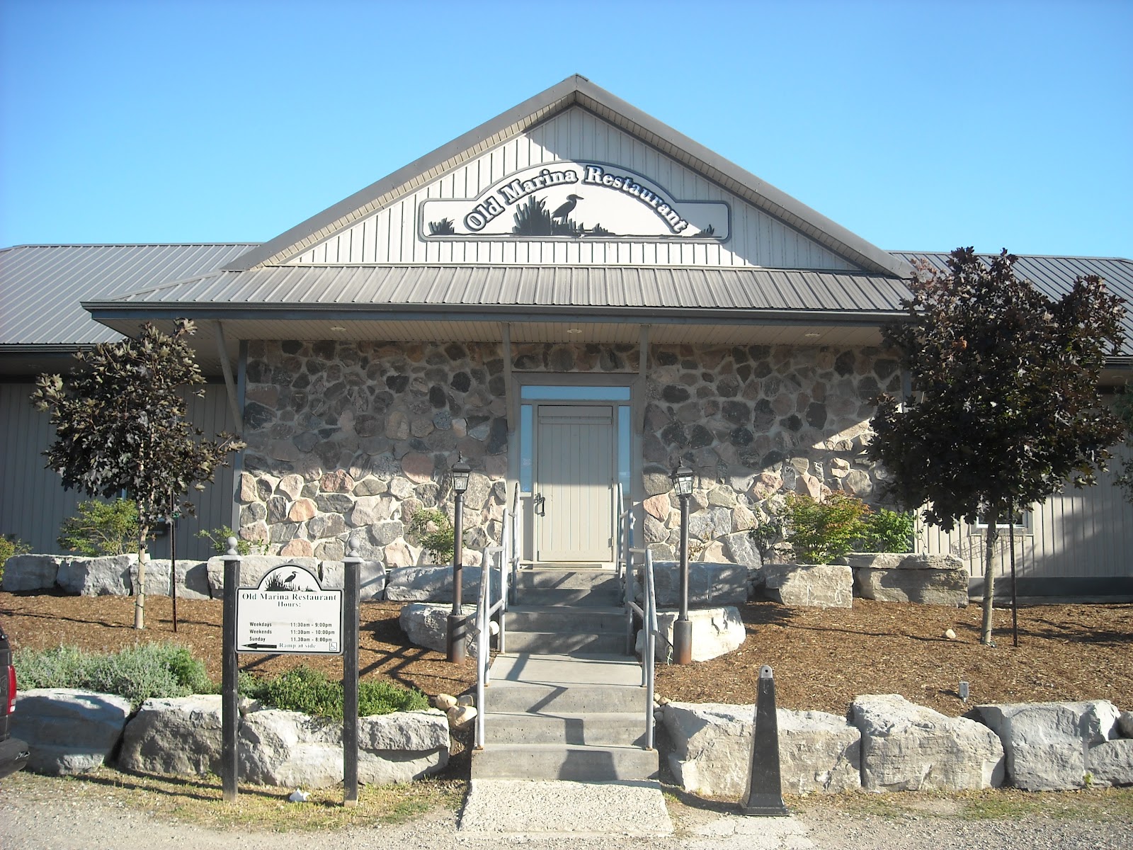 Tips Are Included!: Old Marina Restaurant & Gift Shop