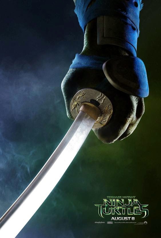 Four new posters for Teenage Mutant Ninja Turtles show off the turtles' weapon of choice!