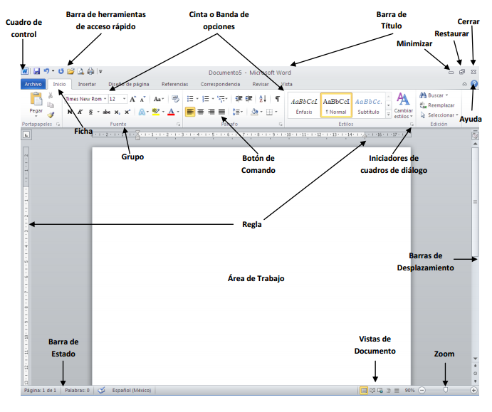Portafolio de Informatica: Microsoft Word