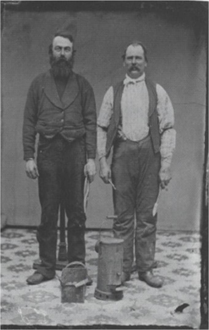 Ran Away From The Subscriber: Occupational Images: Tinsmiths