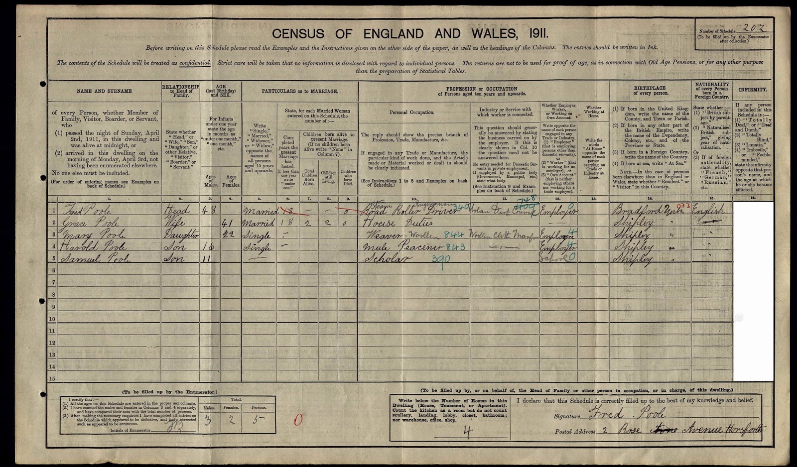 Ruth's Ancestor's: REMEMBERING . . . Private Harold Vernon Poole