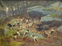 French Vocabulary Illustrated: hallali