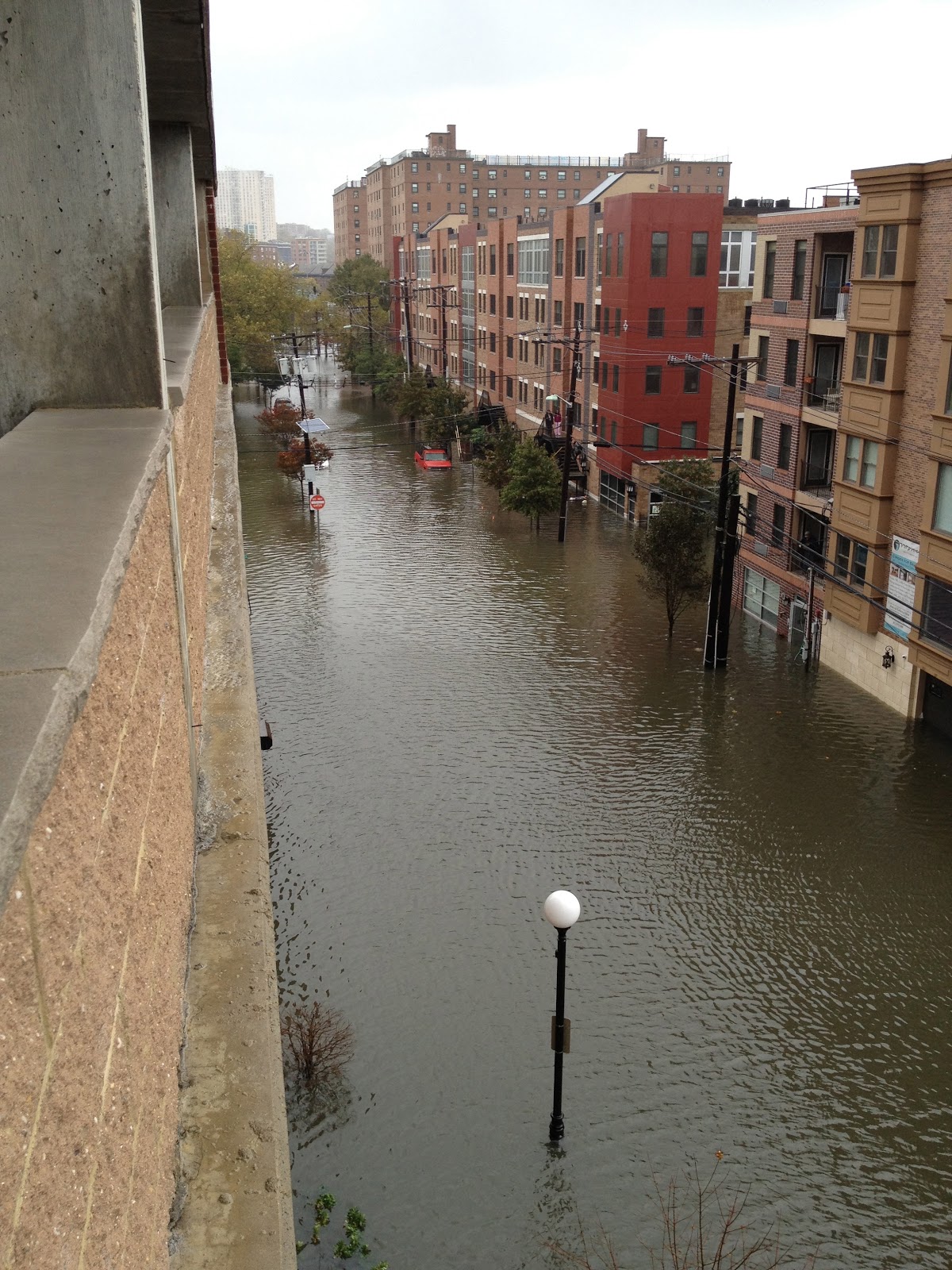 The Urban Upstater: Hurricane Sandy Hits Hoboken: Floods, Fire Alarms ...