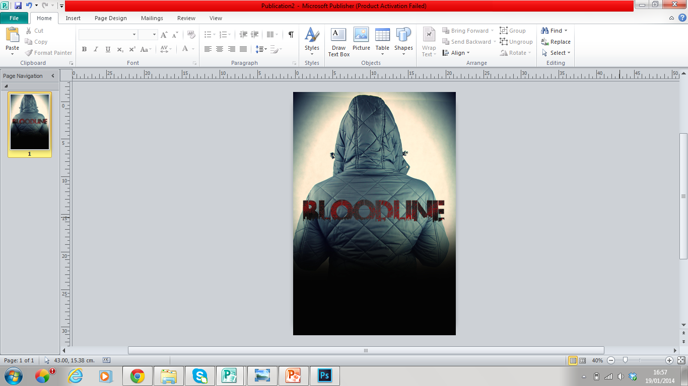 Richelle's Media Coursework: Creating Final Movie Poster