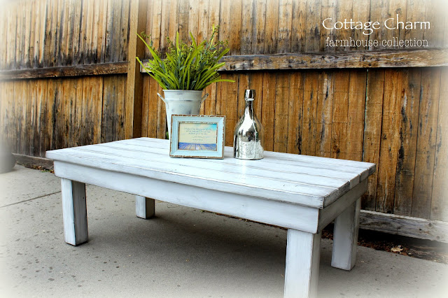 Cottage Charm Farmhouse Collection: Chunky Coffee Table