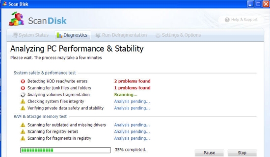 Mantenimiento Preventivo Basico: SCANDISK