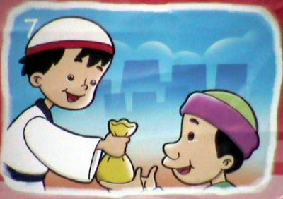 Tangan kanan memberi, Tangan Kiri tidak usah tahu. | Warung Blogger