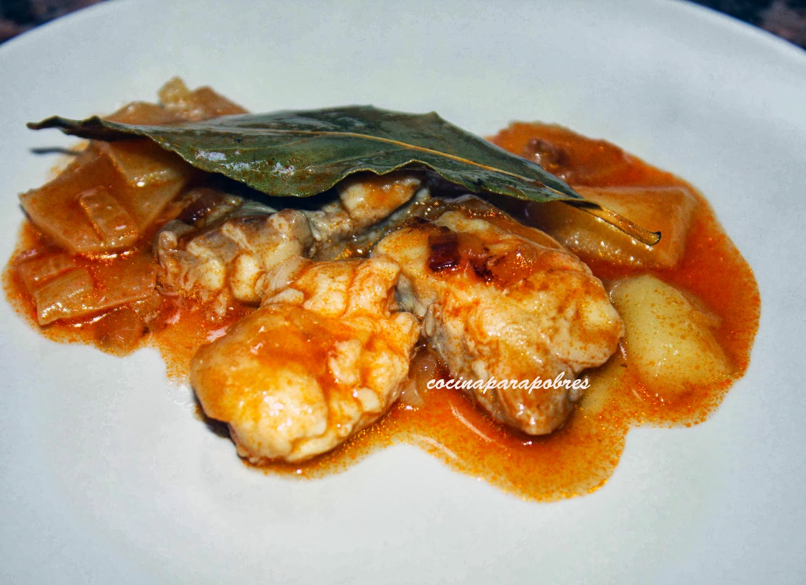 Pez raya con patatas