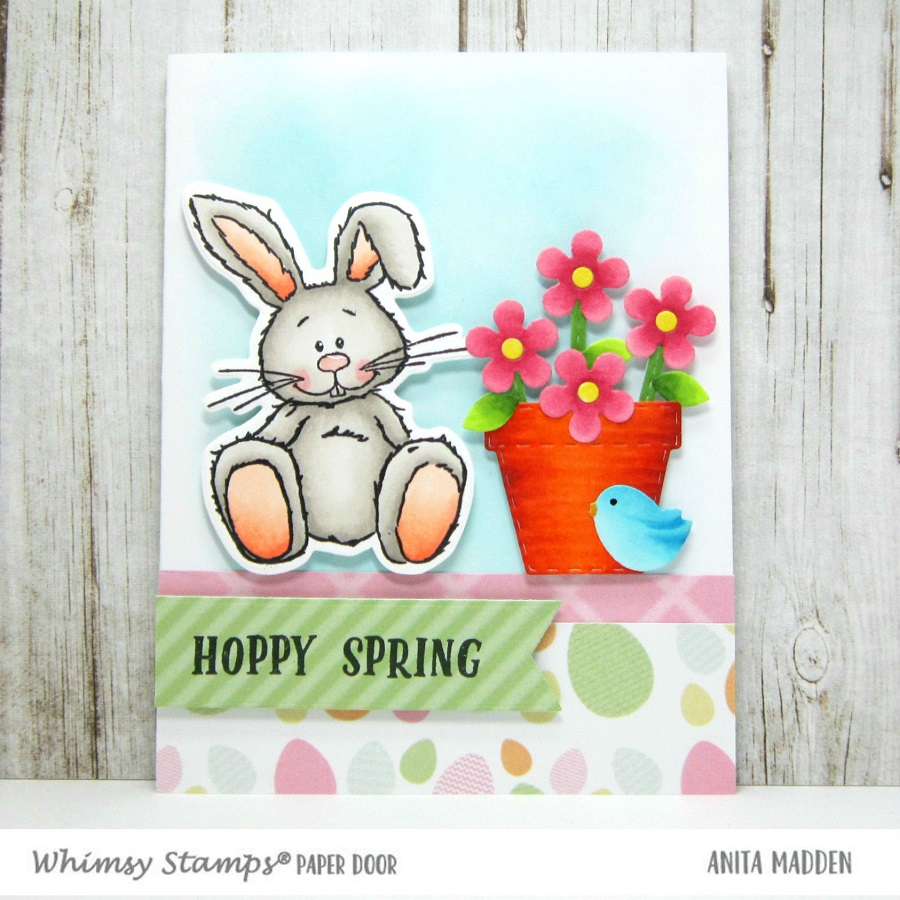 March 2019 Paper Door Kit - Hoppy Spring - Whimsy Inspirations Blog