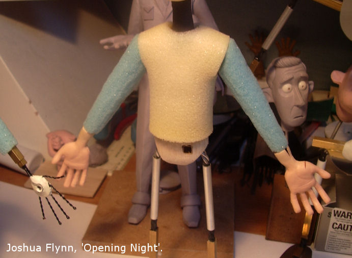 Joshua Flynn: Bulking Out a Puppet- Mail Man