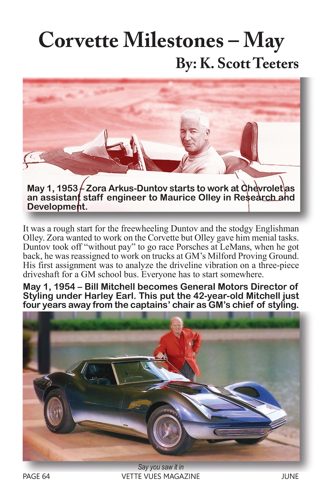 Vette Vues Magazine Blog: June 2015 Issue of Vette Vues Magazine - The ...