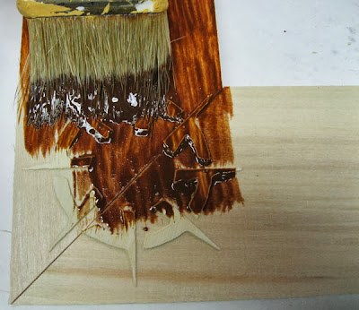 Wood Icing® Company: Wood Icing/Compass Stencil Project