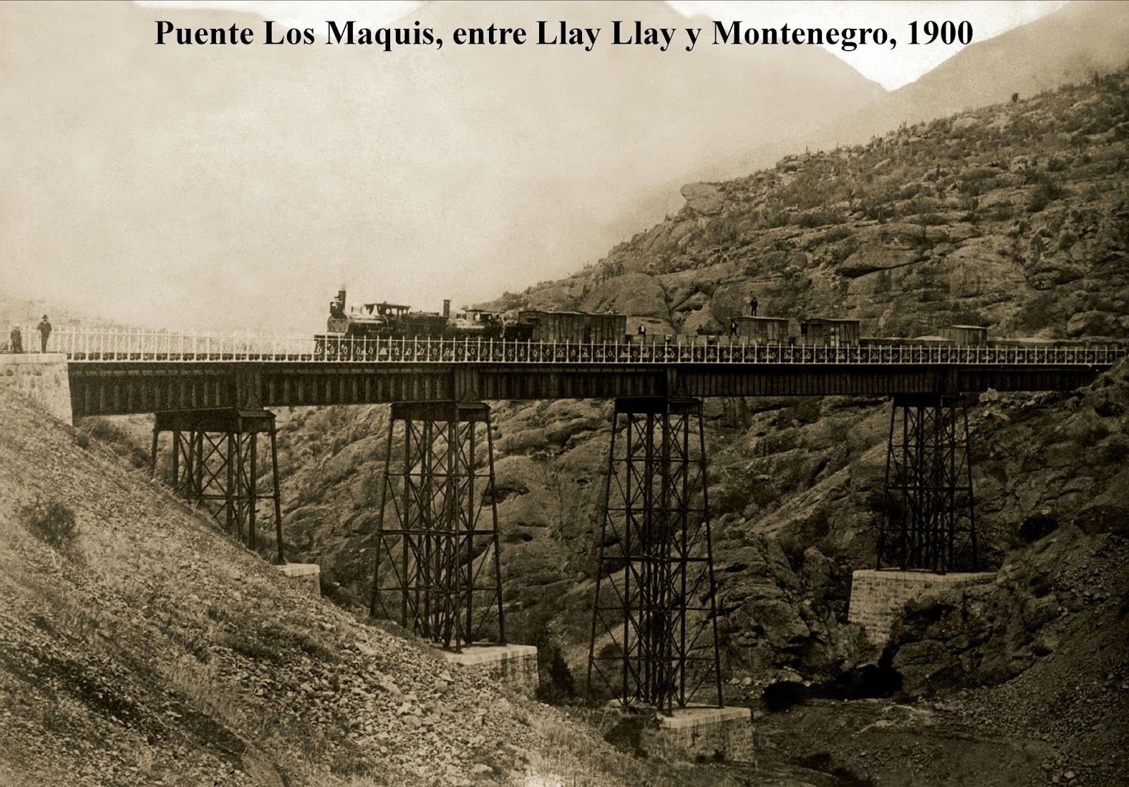 Imágenes de Chile del 1900: Llay Llay