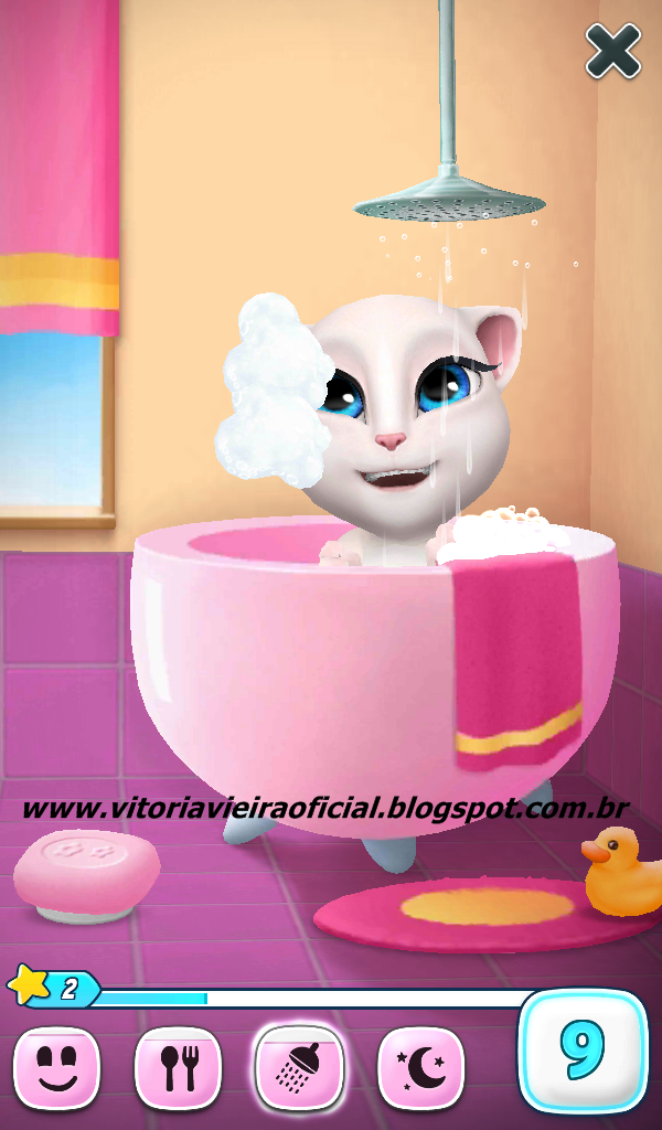 ~Vitória Vieira ♡: App da Semana- Minha Talking Angela