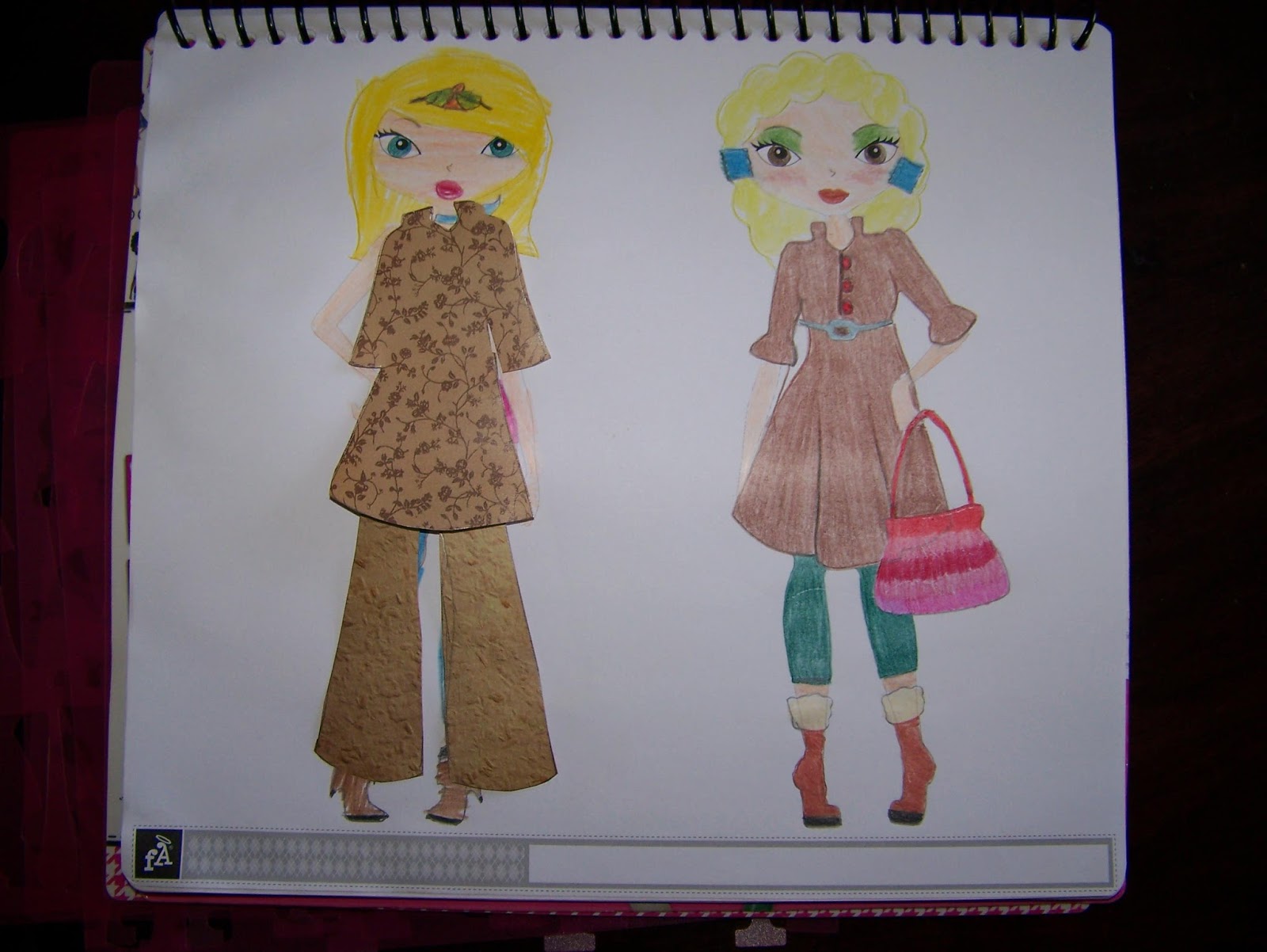 A Pretty Talent Blog: School Holiday Project 14: Clothing Collage