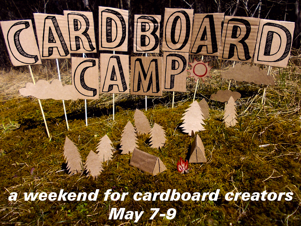meet me at the silo: Cardboard Camp