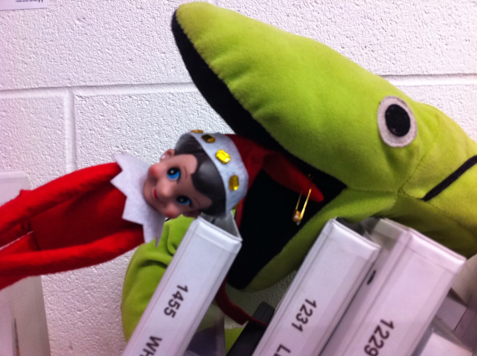 Florence Meares Library Learning Commons: Elf on the Shelf