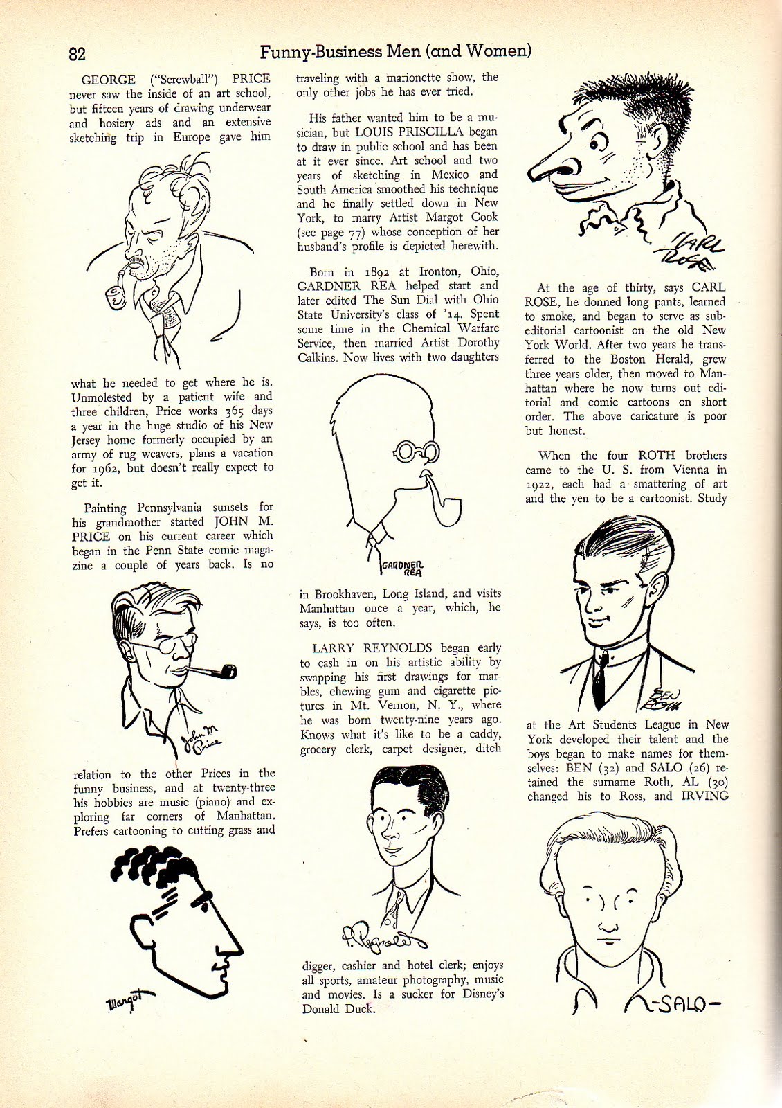 Mike Lynch Cartoons: COLLIER'S COLLECTS ITS WITS: 66 Cartoonist Self ...