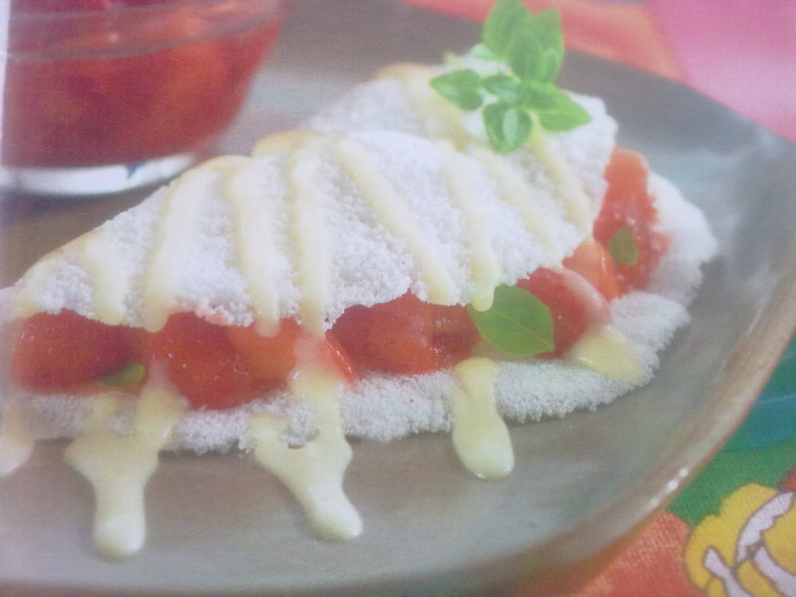 sabor & sensação : tapioca de morango