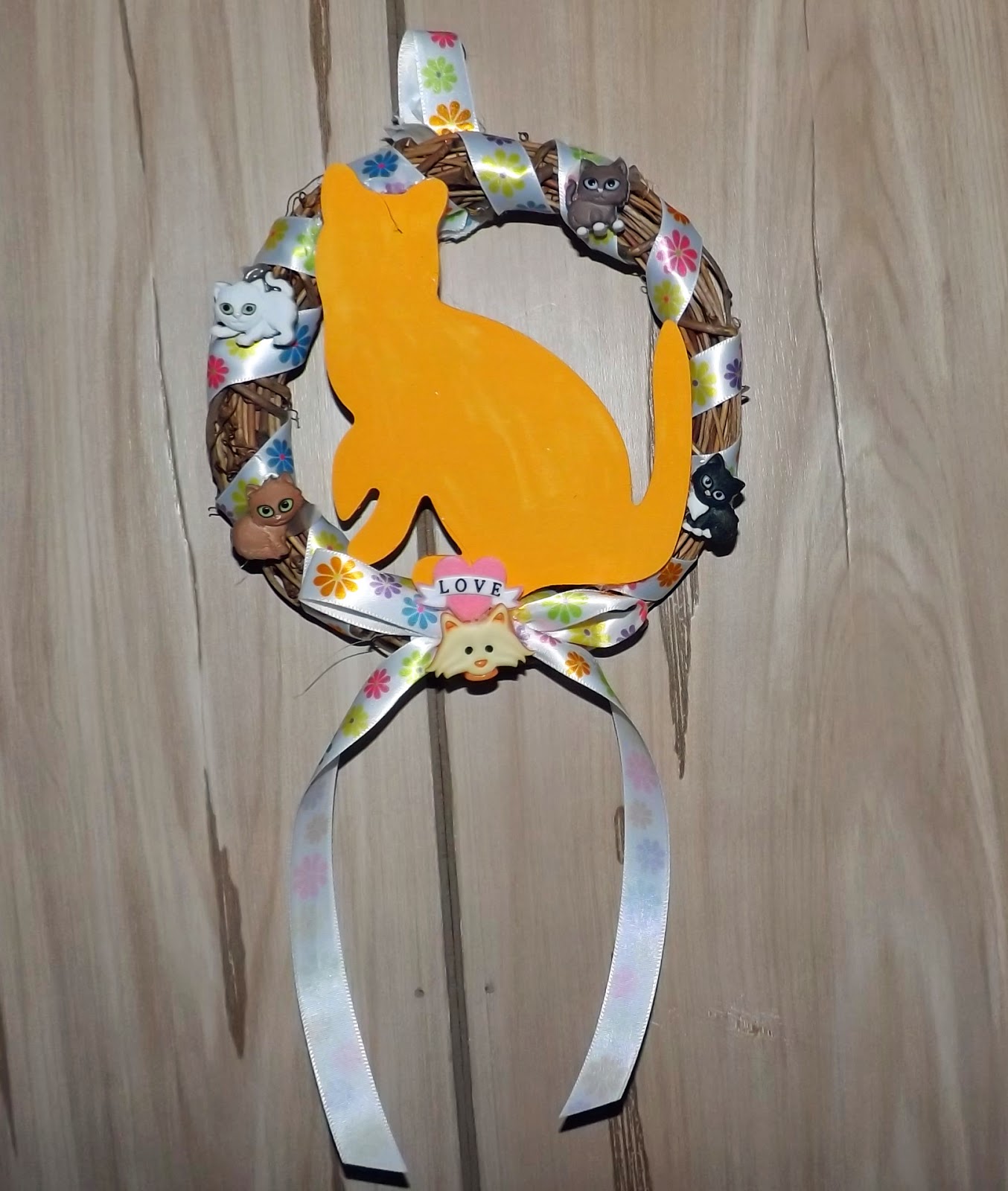 The Cat Cottage: Some new cat wreaths ...