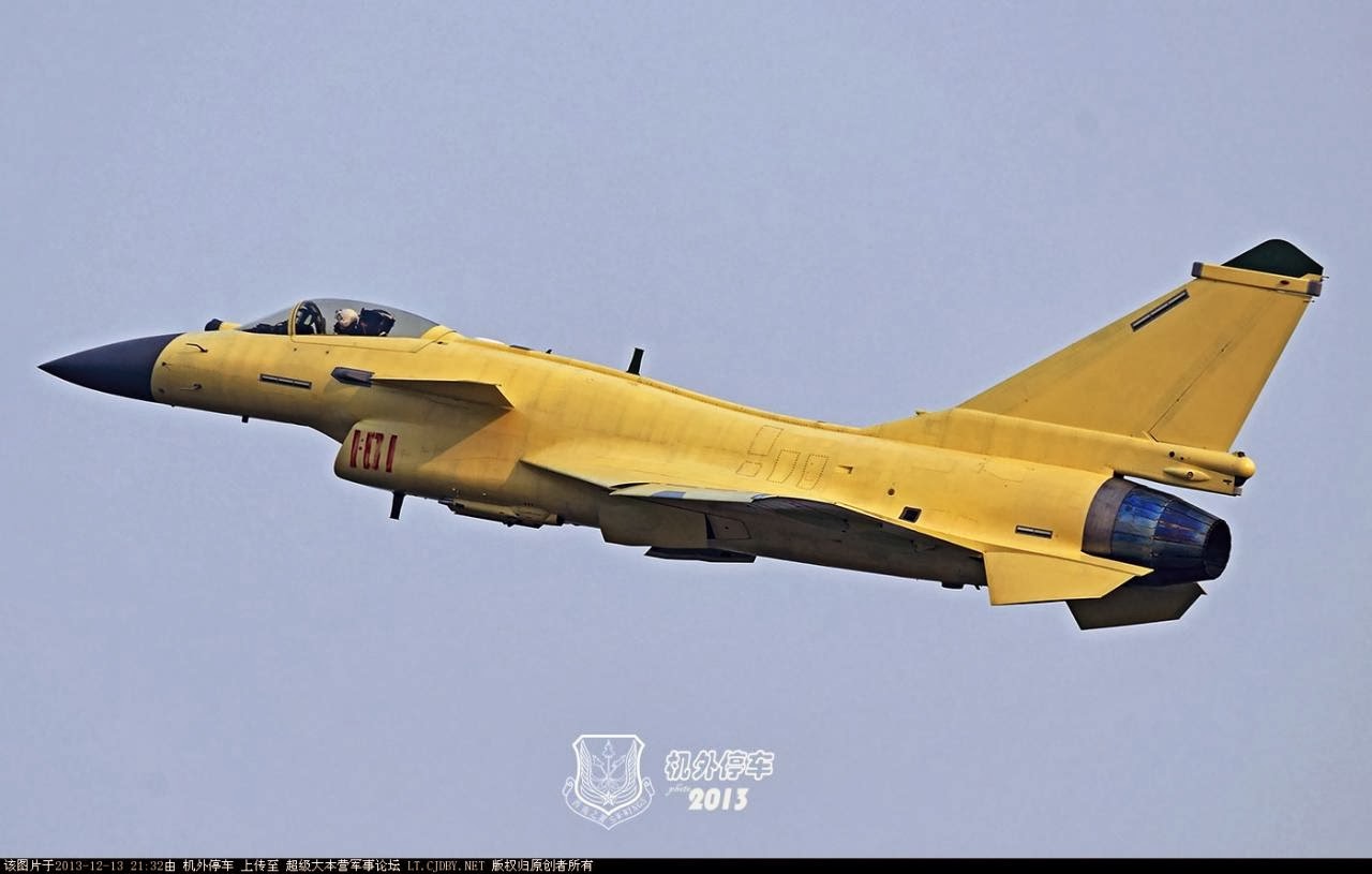 China Defense Blog: Photo of the day: J-10B production-variants number 10
