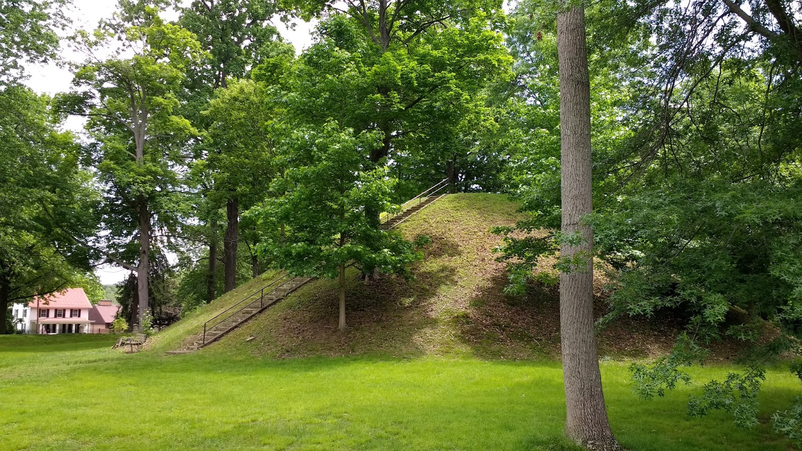 Kentucky Travels: The Great Mound in Mound Cemetery- Marietta Ohio