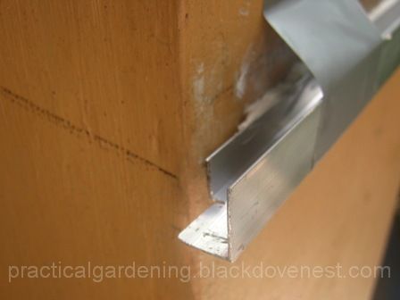 Practical Gardening: DIY Mini-Gutters to Collect Rain Water