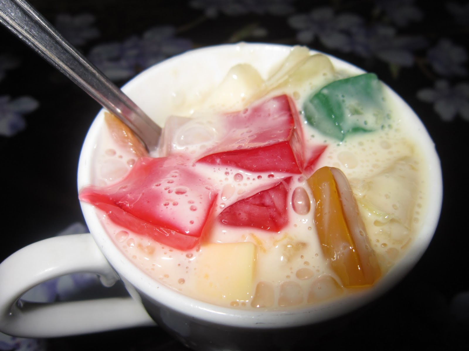 Fruit Salad with Homemade Gulaman - Only Yesterday