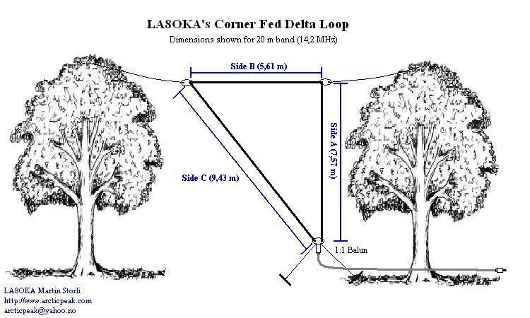 Pembrokeshire Radio Society ~ GC0EJE: 20m Delta Loop....de MW0BBU.