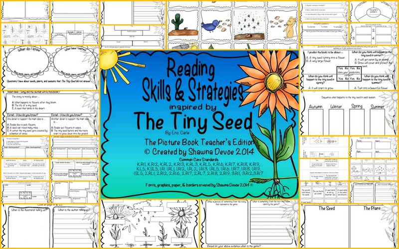 The Tiny Seed by Eric Carle - Teaching Ideas | The Picture Book Teacher ...