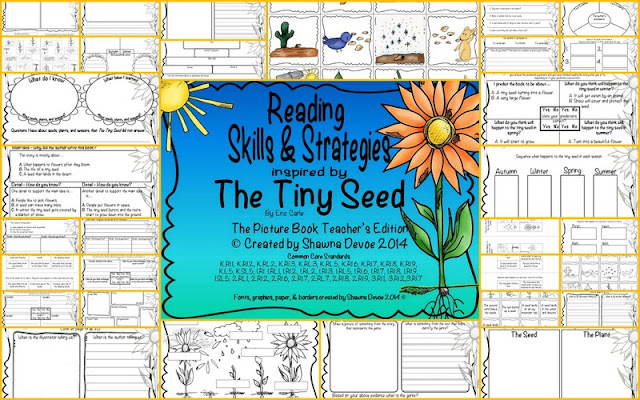 The Tiny Seed by Eric Carle - Teaching Ideas | The Picture Book Teacher ...