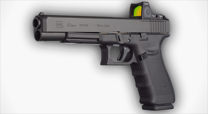 on target shooter nz: Glock 40 MOS 10mm: