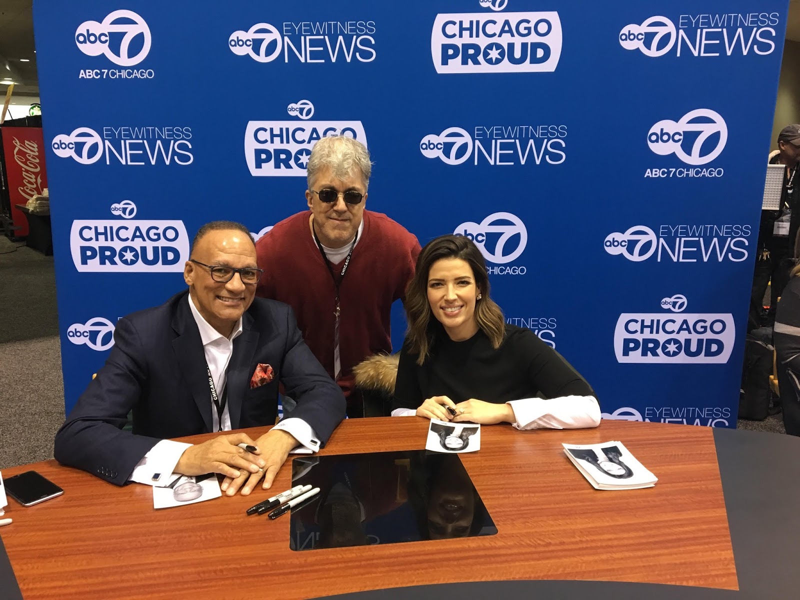 JOHNGY'S BEAT: ABC7's Jim Rose and Tanja Babich at Chicago Auto Show 2018